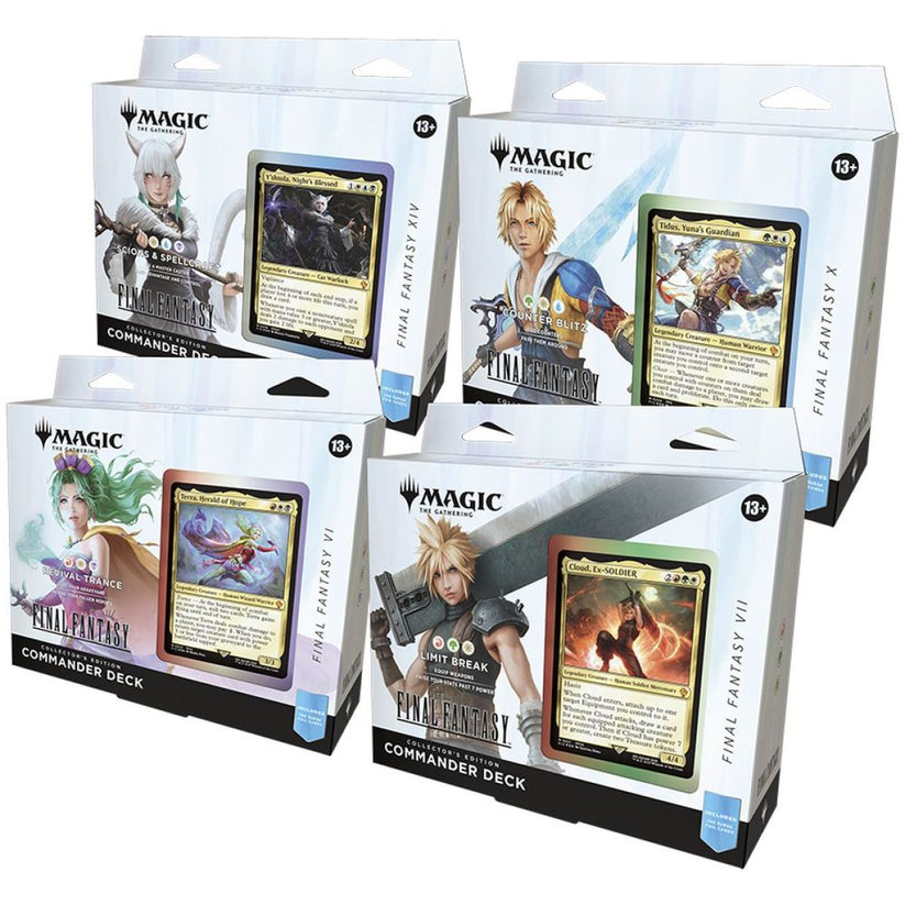 Magic: The Gathering: Final Fantasy: Collector Commander Decks – First ...
